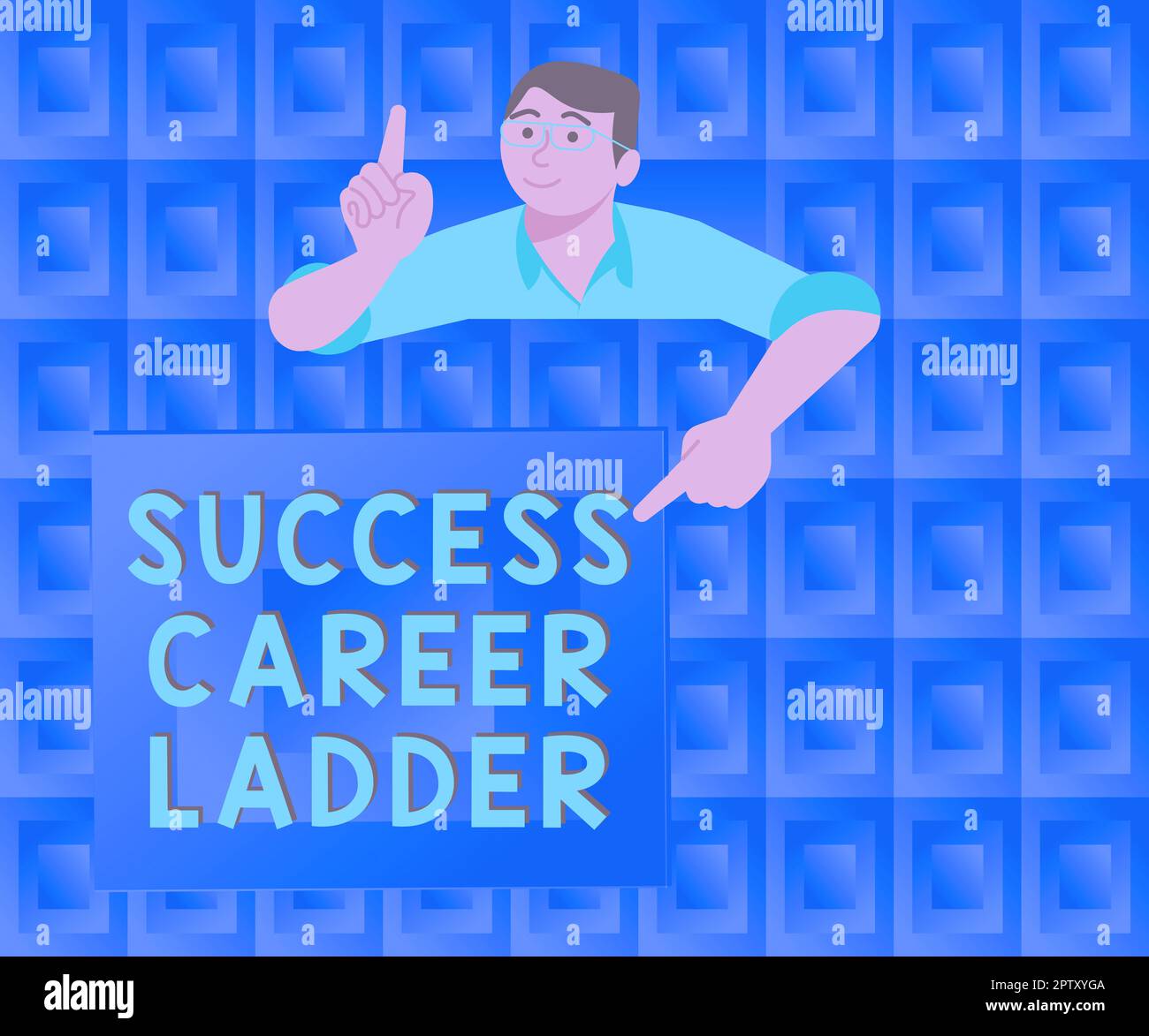 Conceptual display Success Career Ladder, Concept meaning Movement up ...