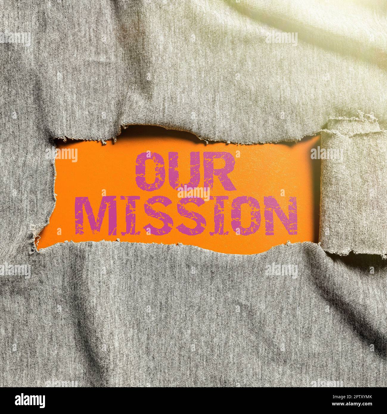Text showing inspiration Our Mission, Business approach tasks or ...