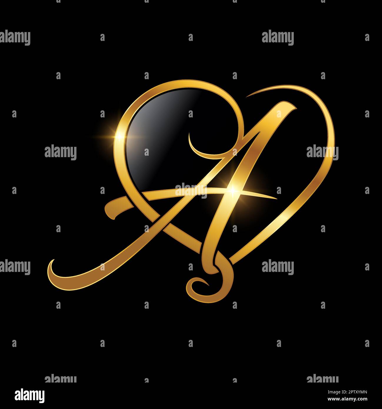 Love initial hi-res stock photography and images - Alamy