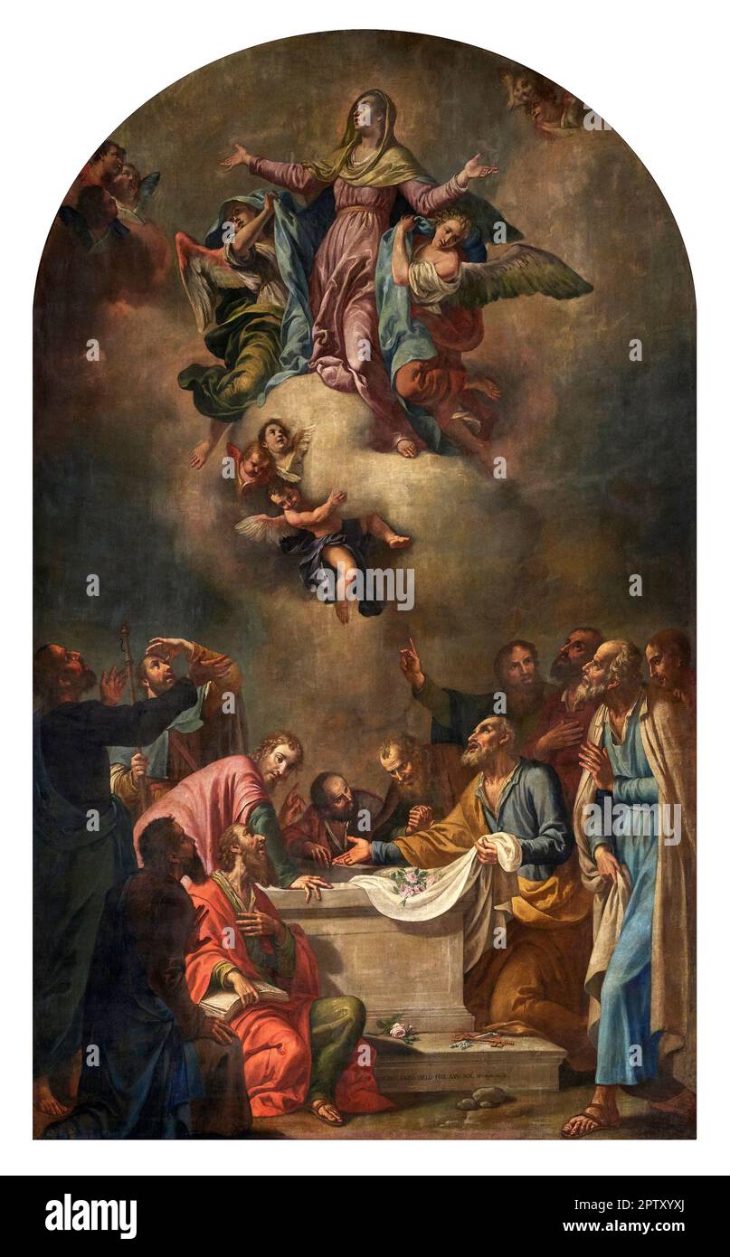 Angelo vergine maria hi-res stock photography and images - Alamy