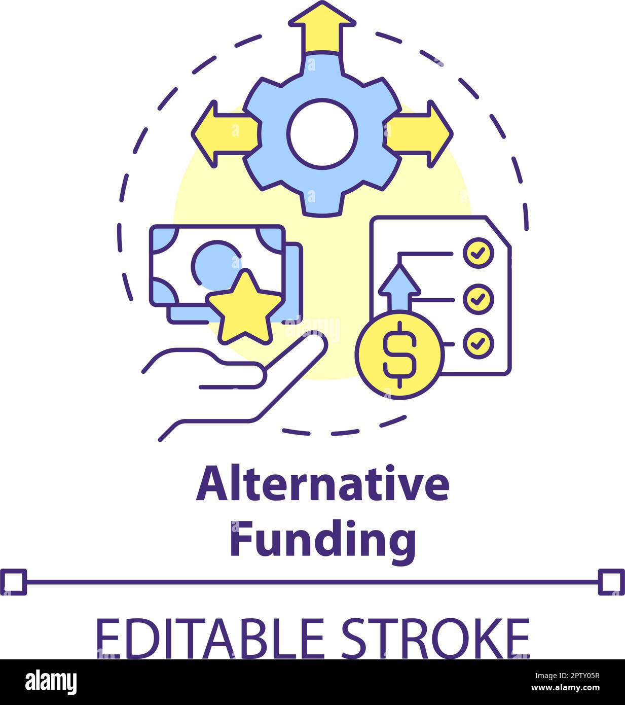 Funding circle logo Stock Vector Images - Alamy