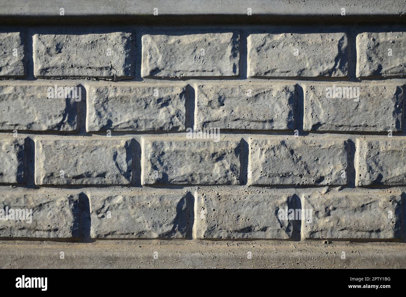 Stone fence texture - building feature. Texture of concrete fence with ...