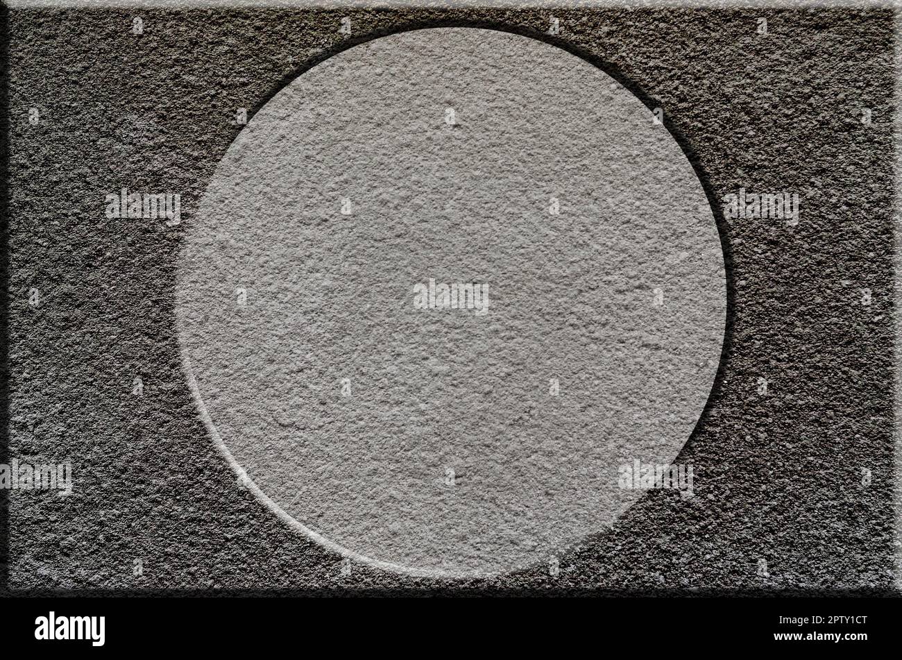 Texture of rough concrete surface with bulky gray highlighted portions ...