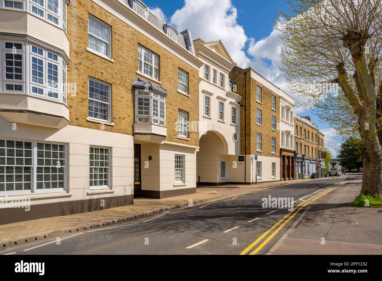 Buildings on west street Gravesend Kent Stock Photo - Alamy