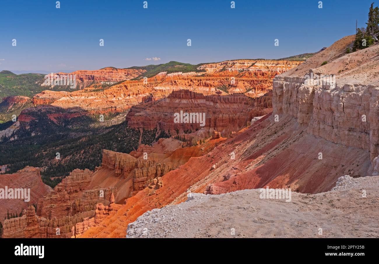 Delicate Colors in Morning Shadows at Cedar Breaks National Monument in ...