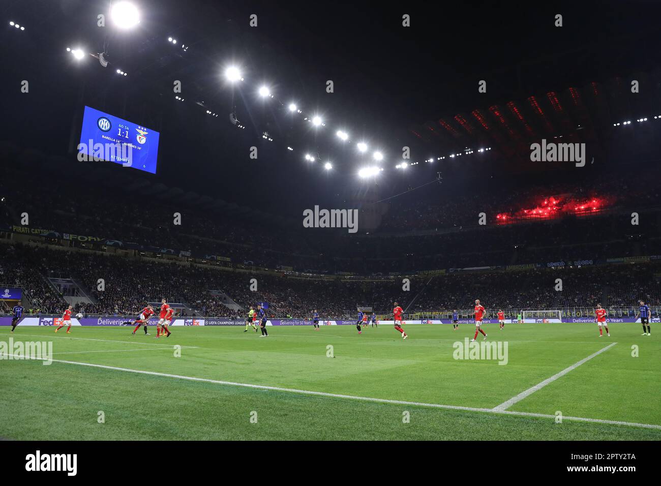 Football ultras italy flares hi-res stock photography and images - Alamy
