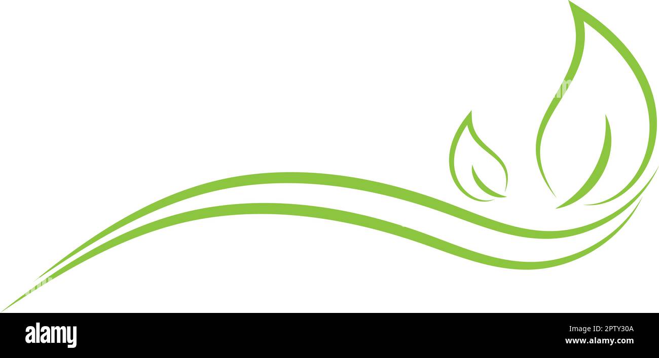 Leaves, plant, organic, wellness, gardener, naturopath, logo ...