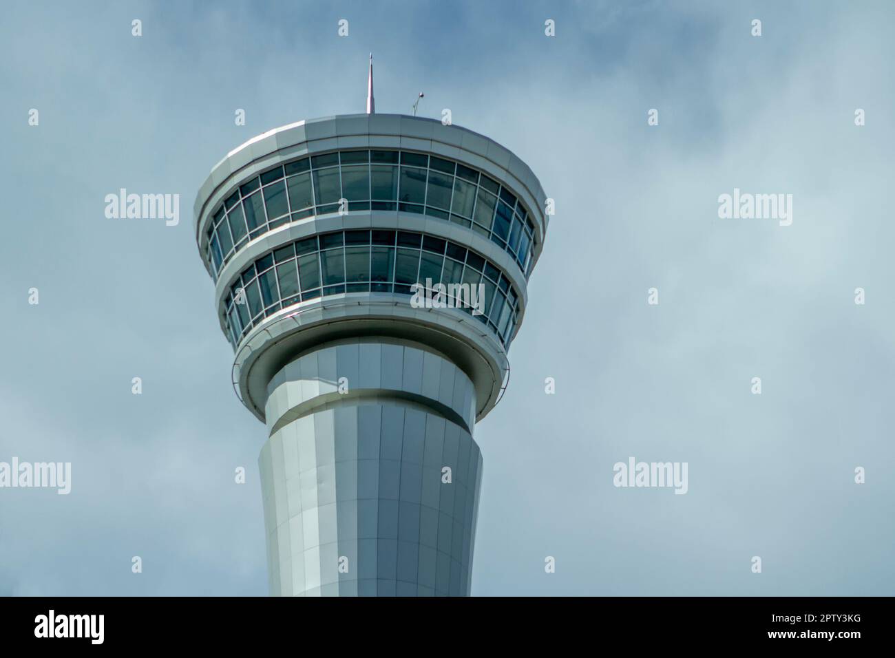 The airport control tower controller station radar Stock Photo - Alamy
