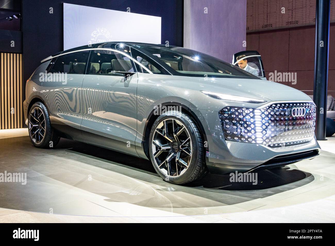 Audi urbansphere concept EV on display at the 2023 Shanghai Auto Show Stock Photo - Alamy