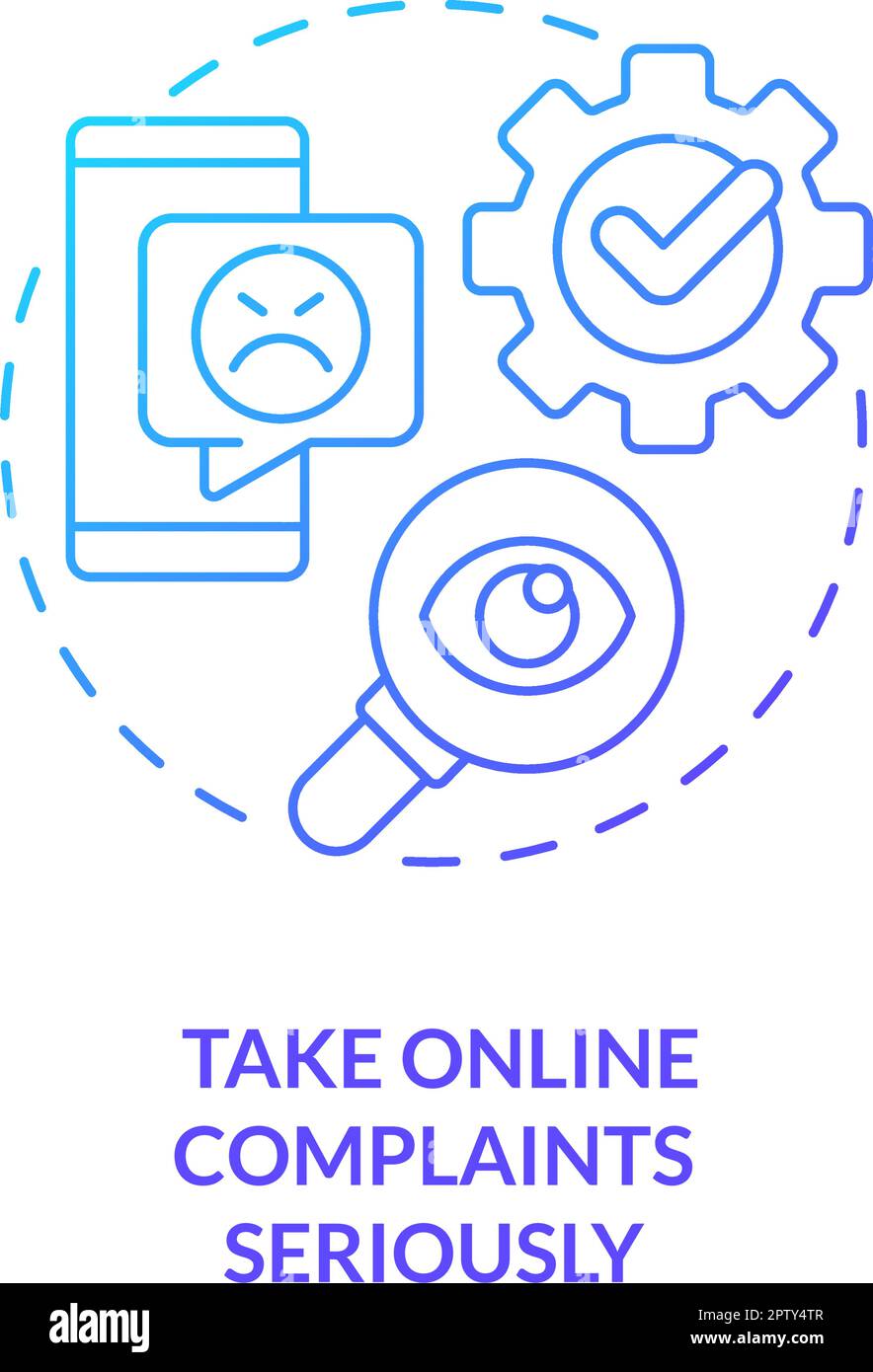 Customer complaints Stock Vector Images - Alamy