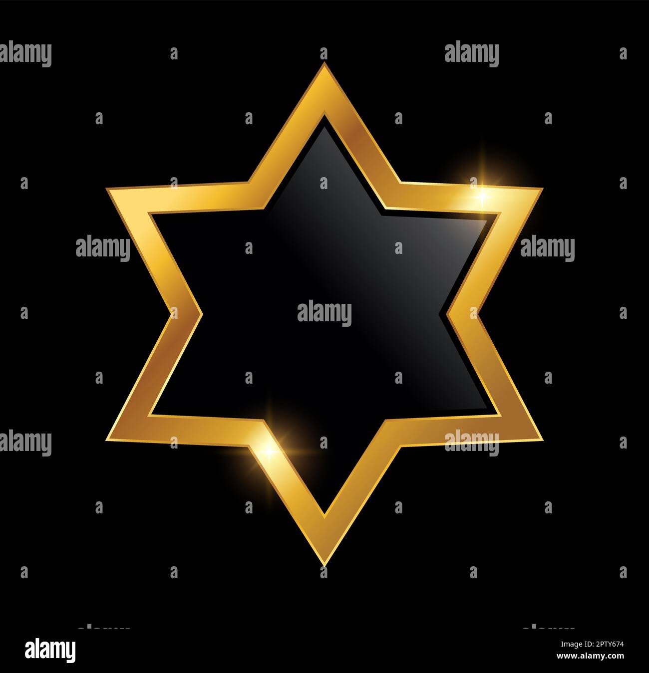 Golden Star Logo Vector Icon Stock Vector Image & Art - Alamy