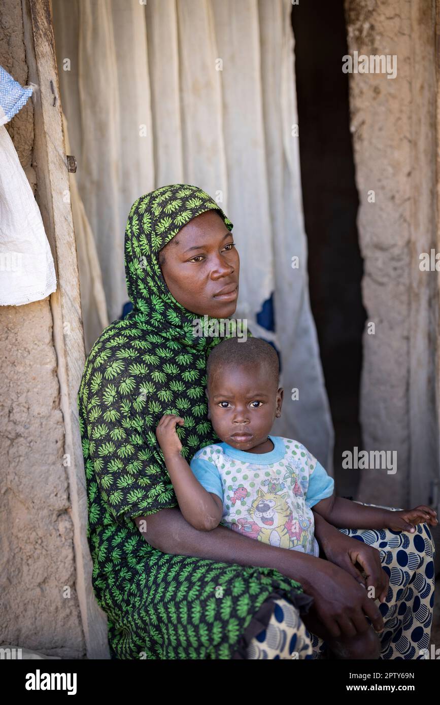 in Segou Region, Mali, West Africa. 2022 Mali drought and hunger crisis ...