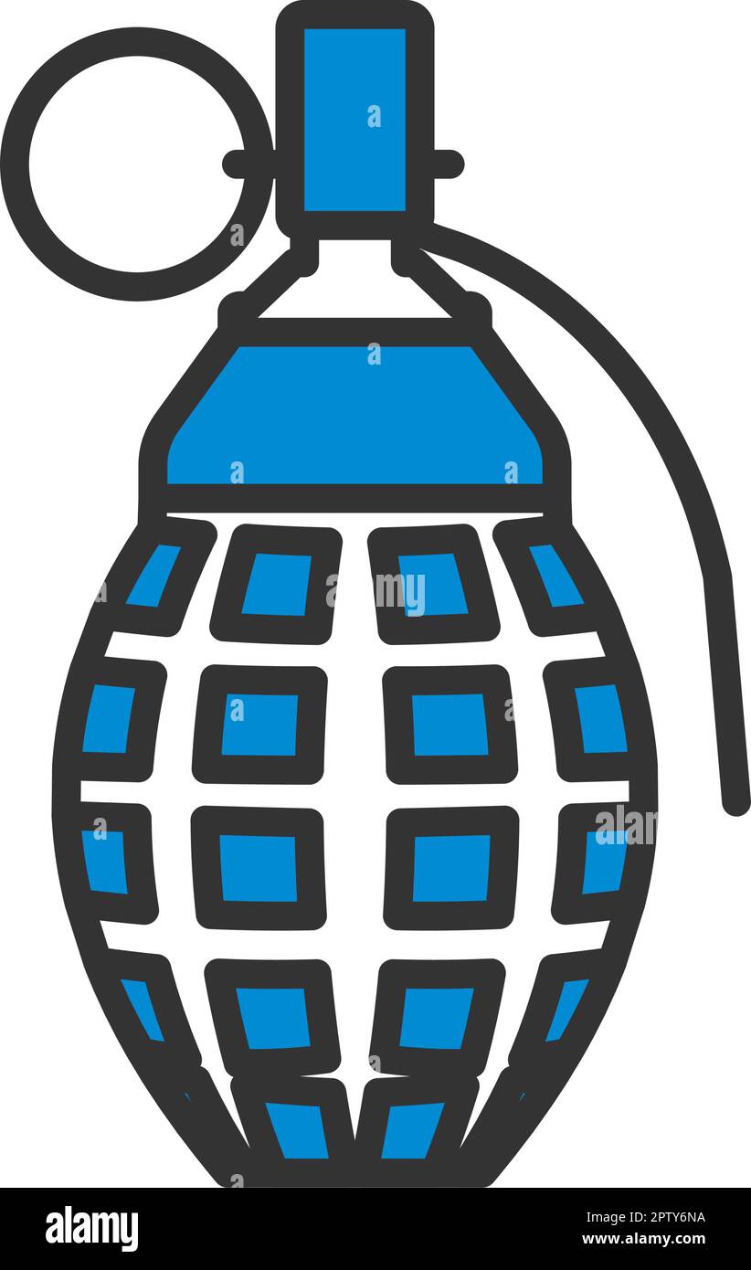 Defensive Grenade Icon Stock Vector Image & Art - Alamy
