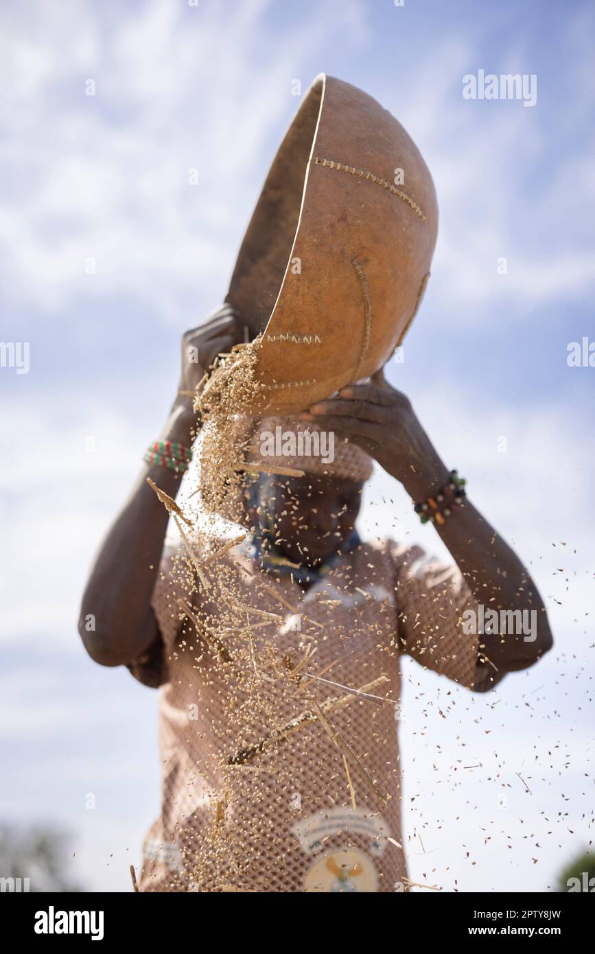 in Segou Region, Mali, West Africa. 2022 Mali drought and hunger crisis ...