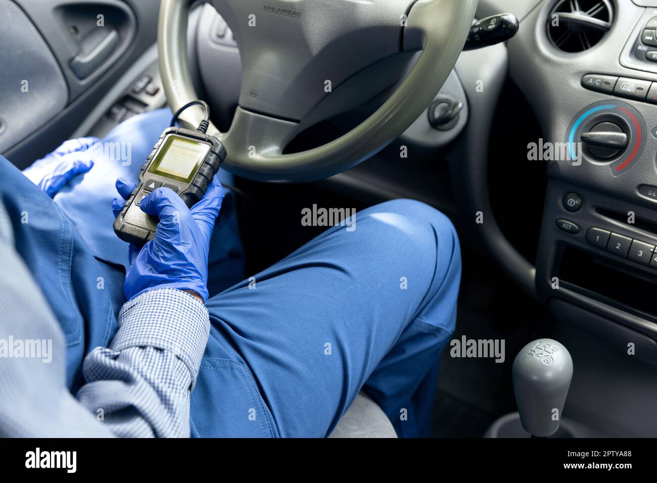 Automotive scan tool for car diagnostic Stock Photo - Alamy