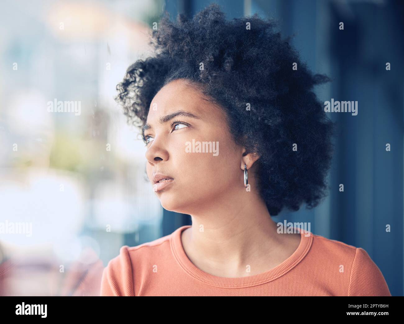 A Sad Girl Thinking
