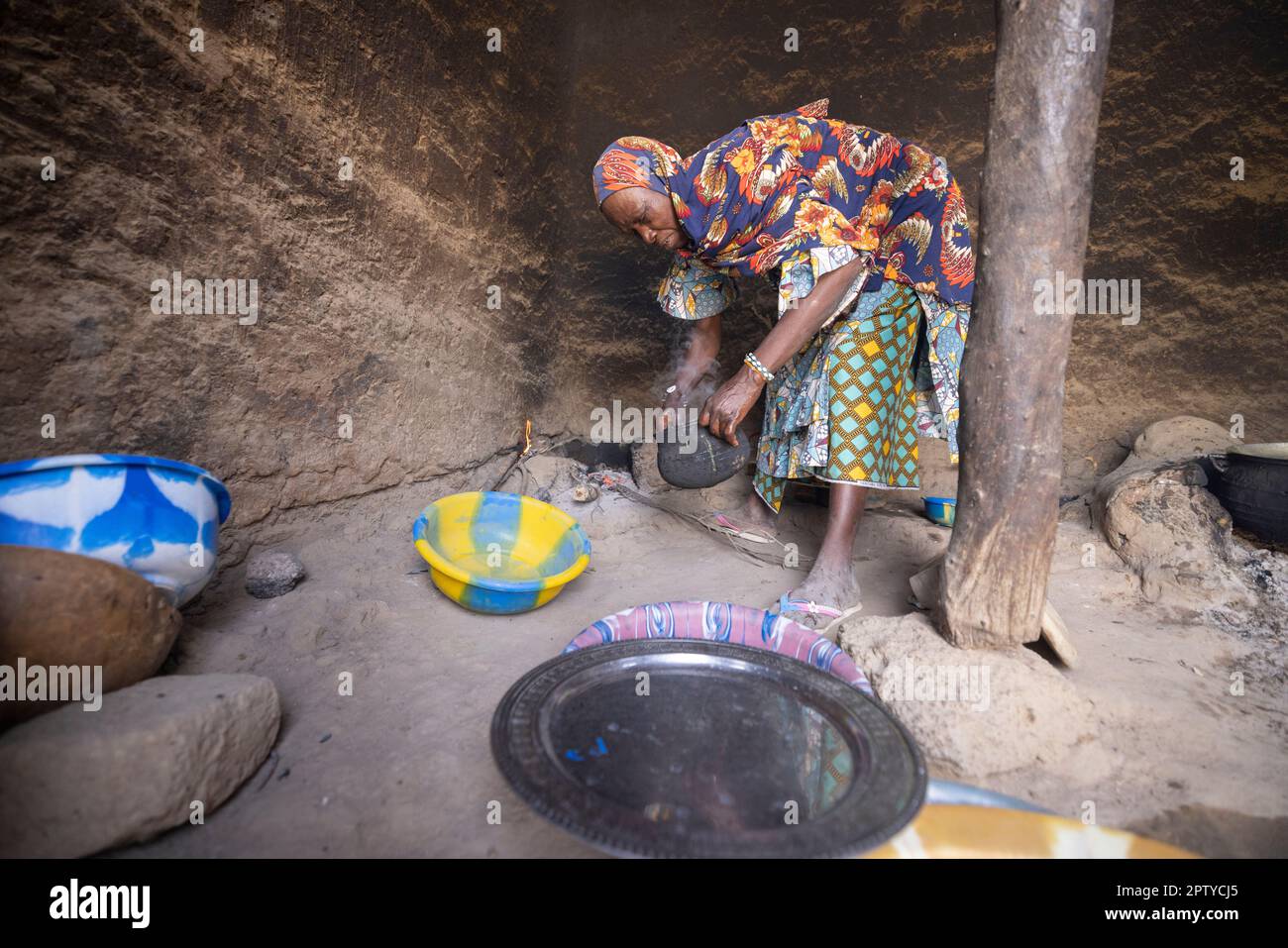 in Segou Region, Mali, West Africa. 2022 Mali drought and hunger crisis ...