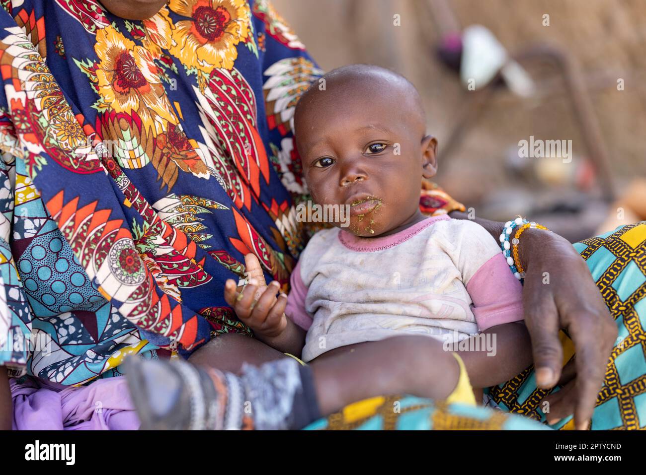 in Segou Region, Mali, West Africa. 2022 Mali drought and hunger crisis ...