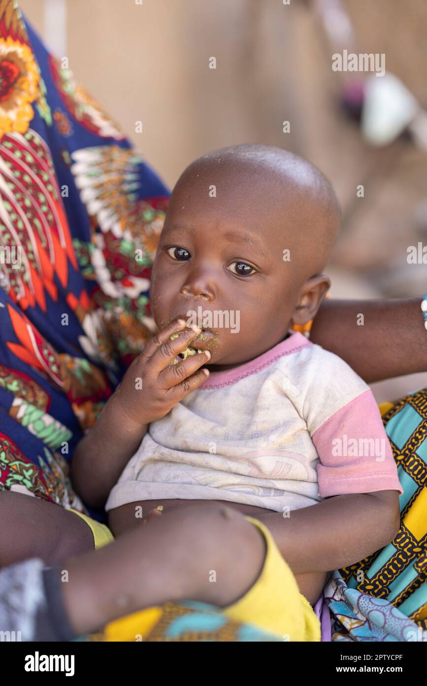 in Segou Region, Mali, West Africa. 2022 Mali drought and hunger crisis ...