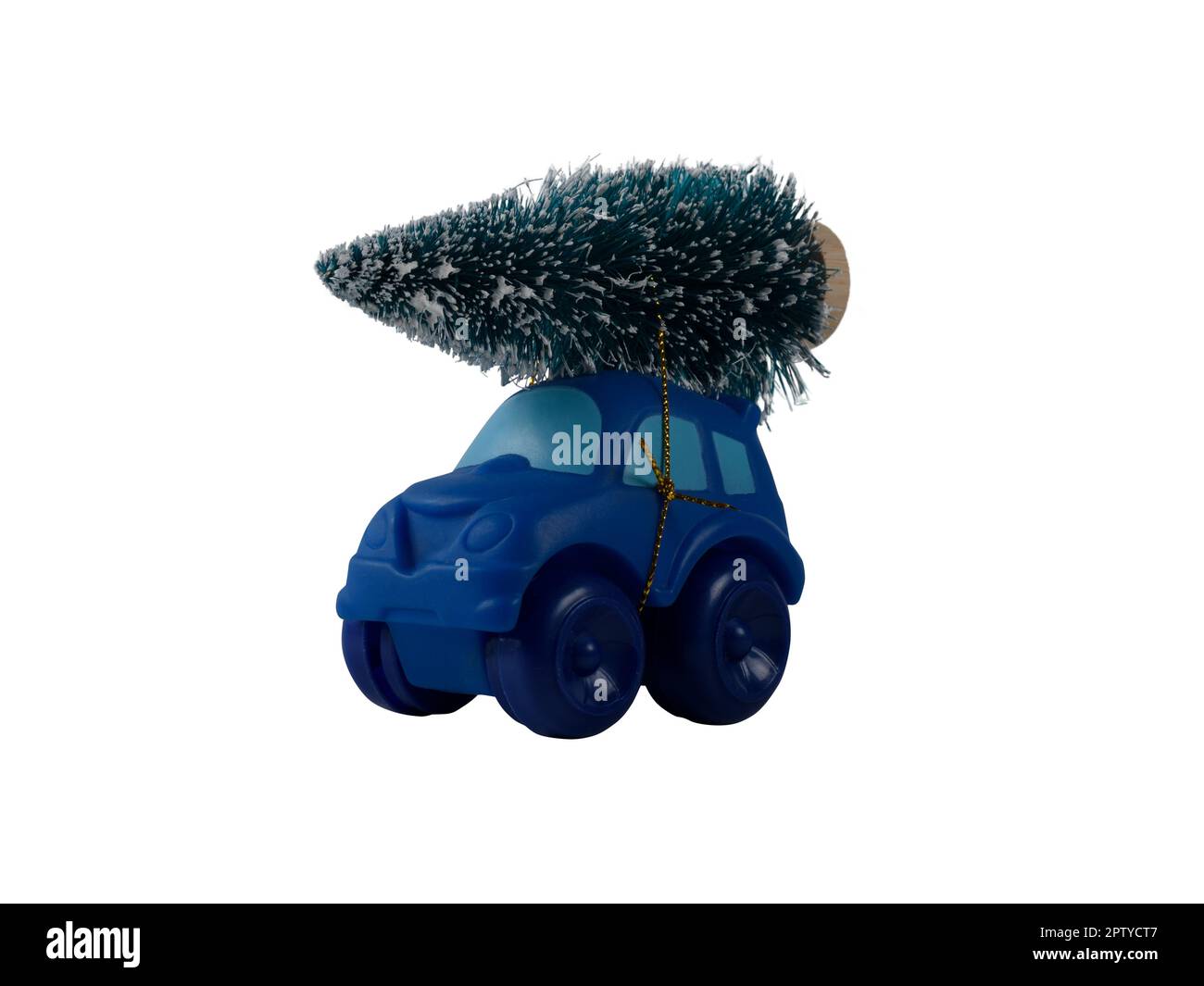 Christmas tree on roof Cut Out Stock Images & Pictures - Alamy