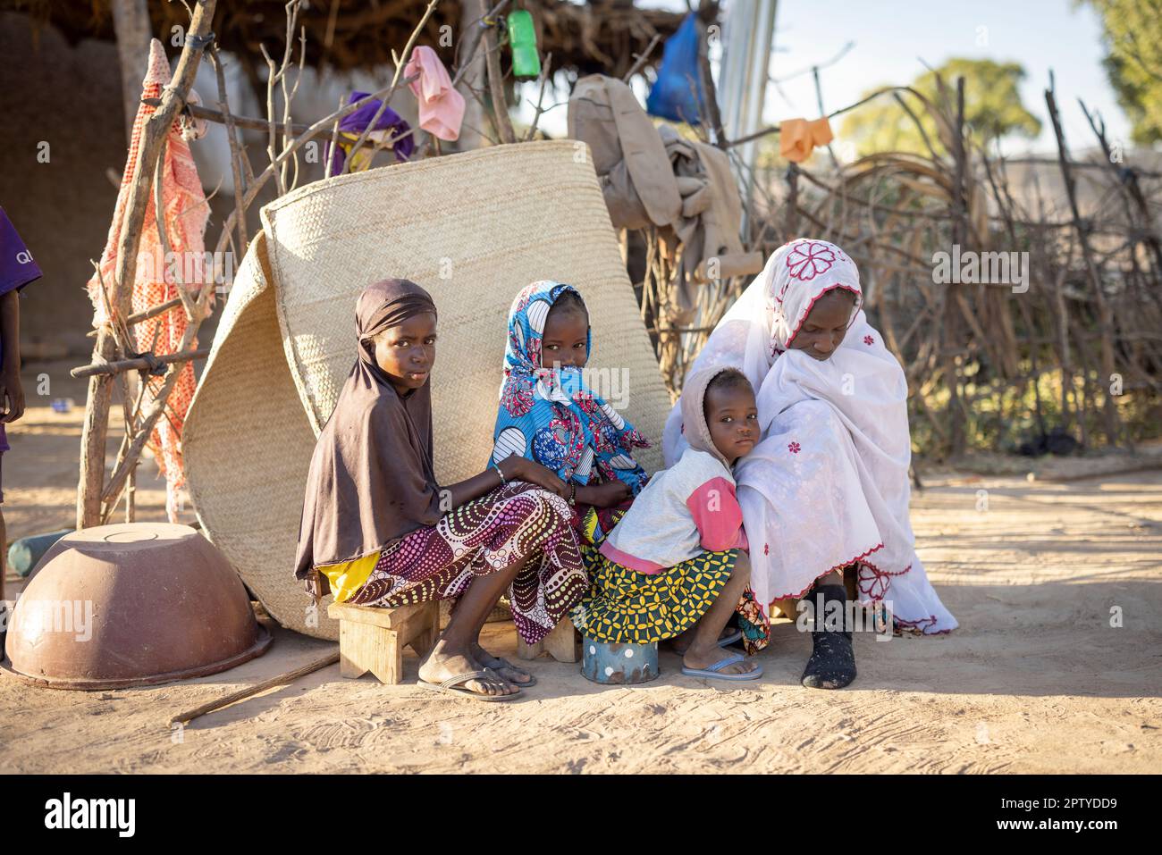 in Segou Region, Mali, West Africa. 2022 Mali drought and hunger crisis ...