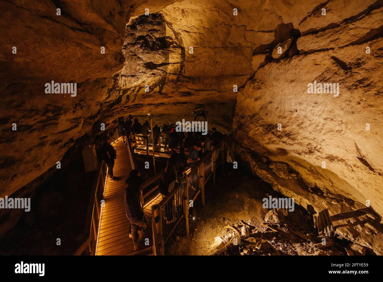 Engelbrecht Cave System in Mt Gambier Australia Stock Photo - Alamy