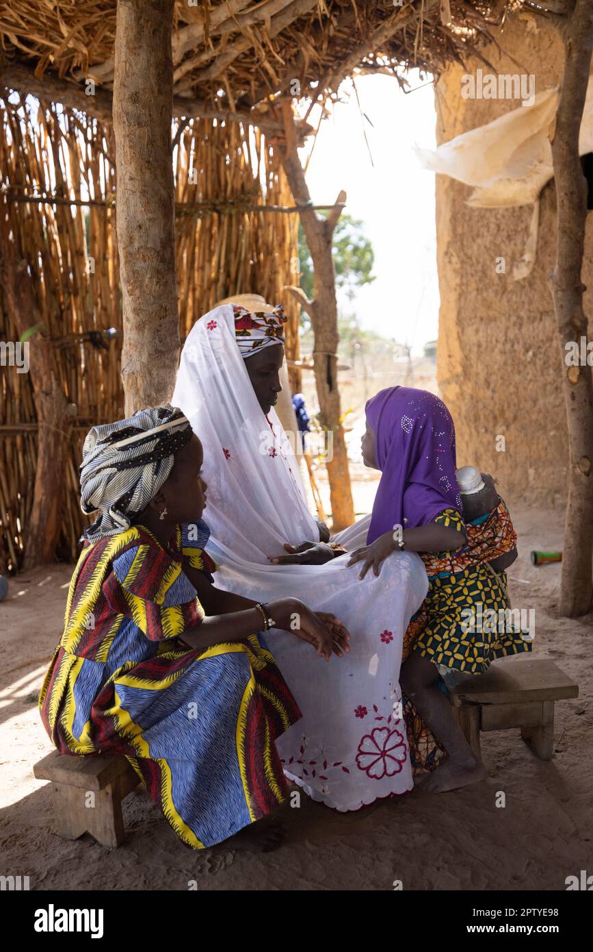 in Segou Region, Mali, West Africa. 2022 Mali drought and hunger crisis ...