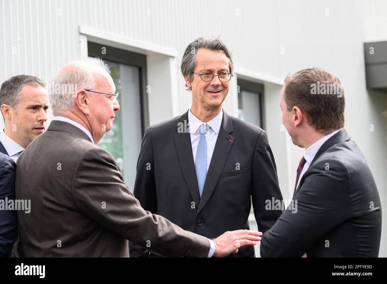 Velizy Villacoublay, France. 28th Apr, 2023. Chairman of Safran Ross ...