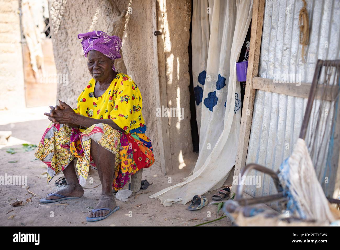 in Segou Region, Mali, West Africa. 2022 Mali drought and hunger crisis ...