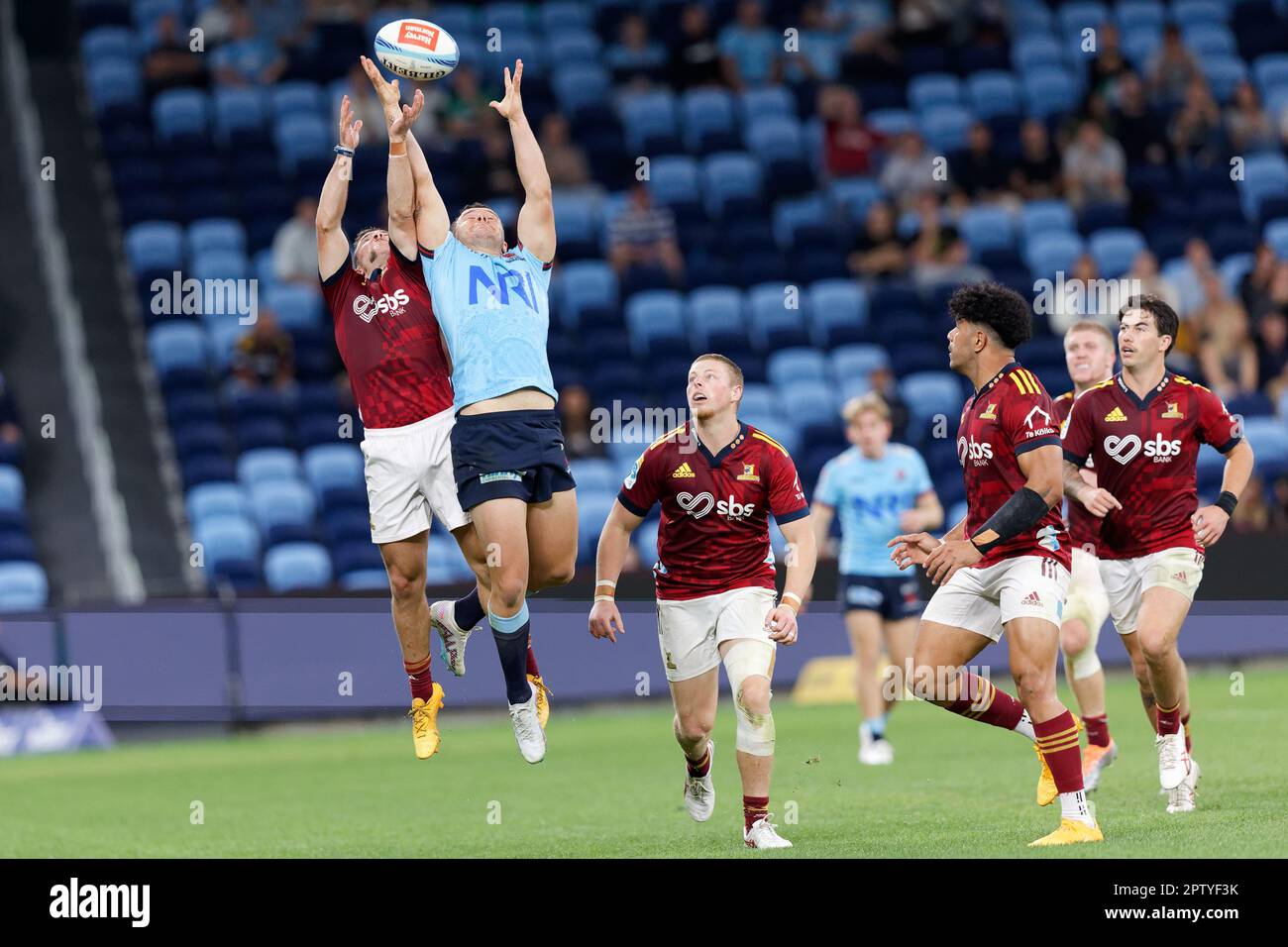 Sydney, Australia. 28th Apr, 2023. Mitch Hunt of the Highlanders ...