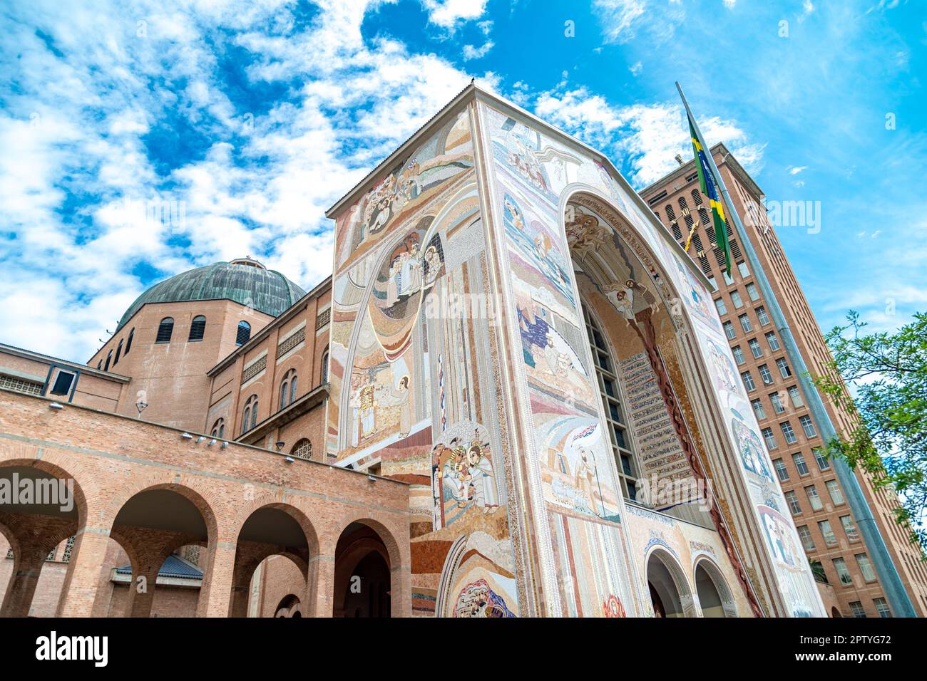 Basilica of Our Lady of Aparecida in Brazil. High quality photo Stock ...
