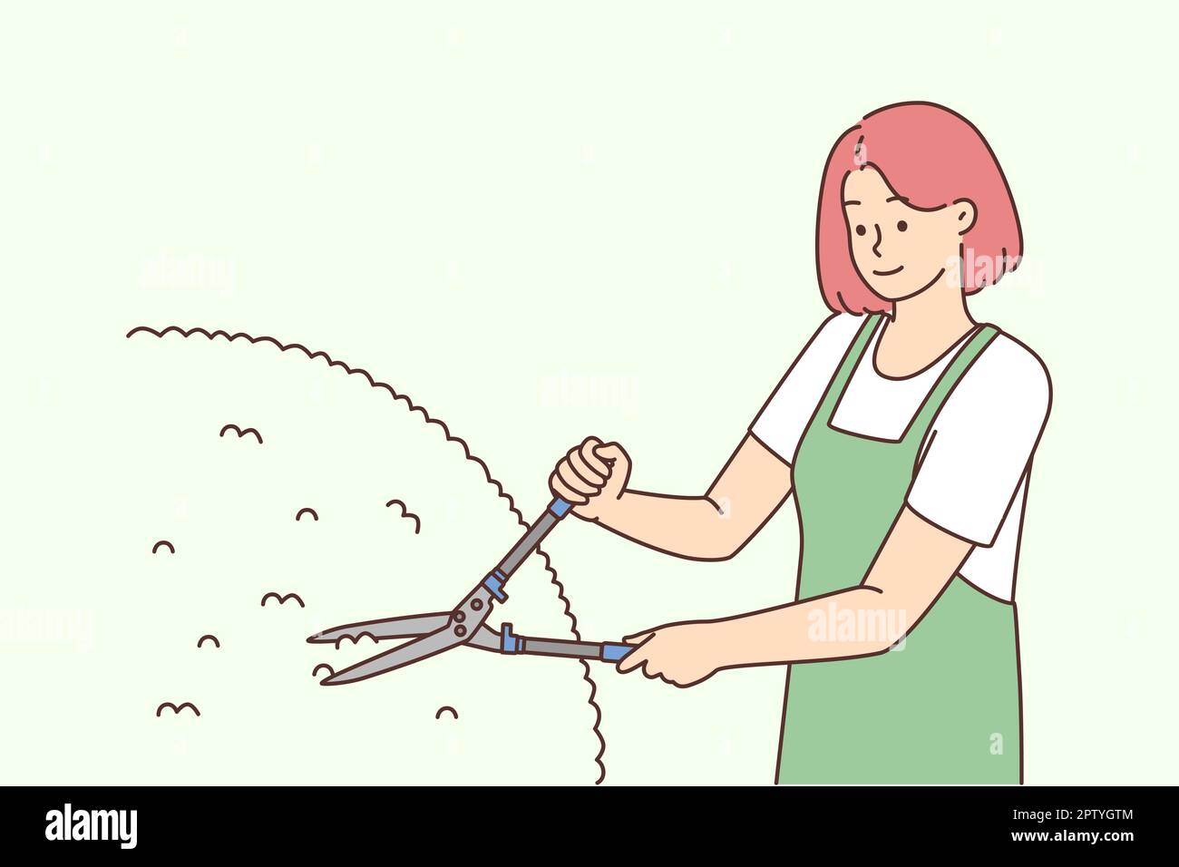 Illustration plant cutting Stock Vector Images - Alamy