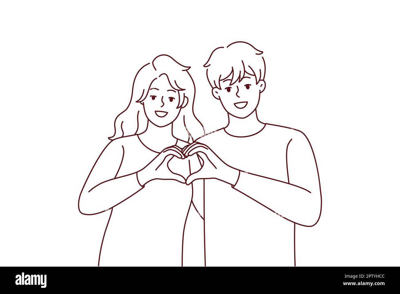 Couple show Stock Vector Images - Alamy