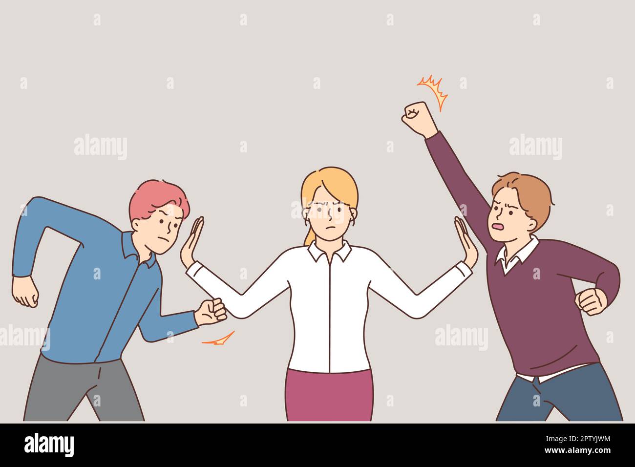 Men before Stock Vector Images - Alamy