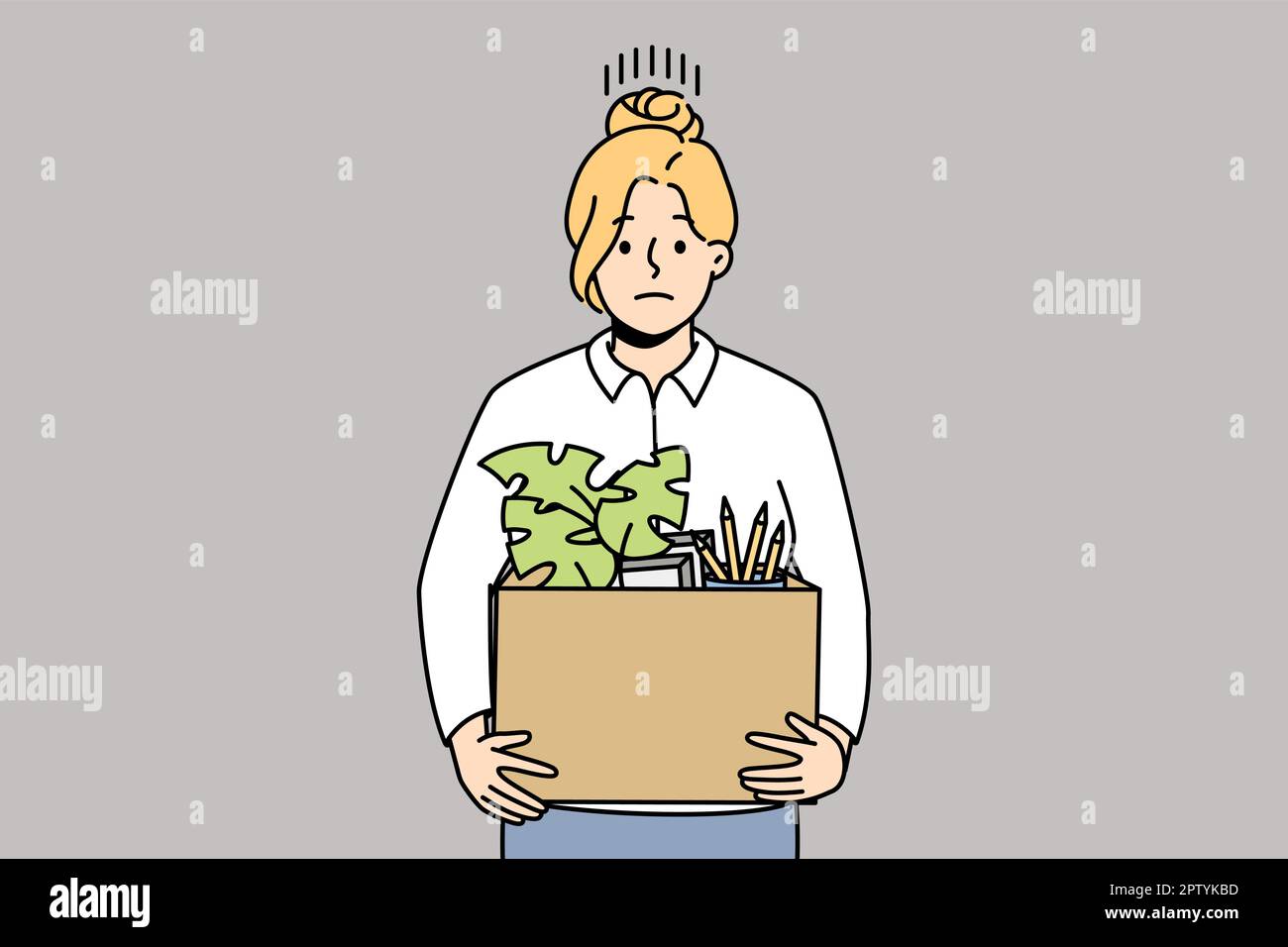 Female discrimination work Stock Vector Images - Alamy