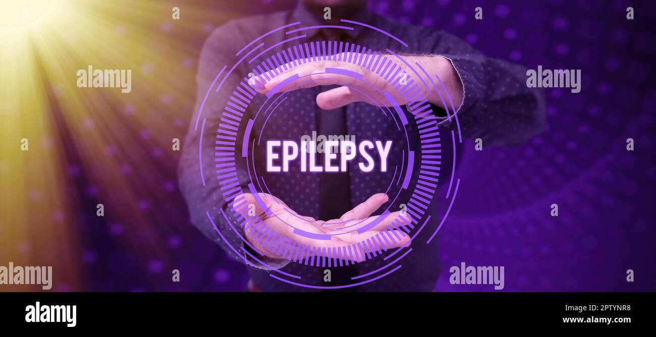 Conceptual display Epilepsy, Word for Fourth most common neurological ...