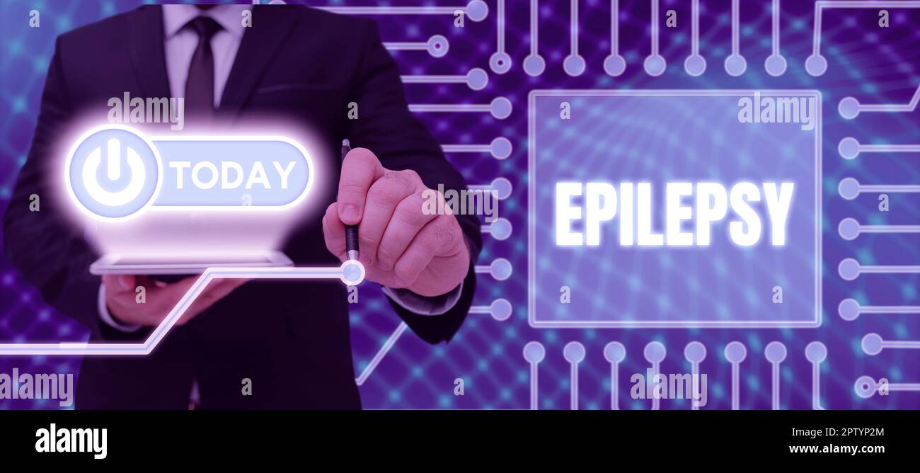 Handwriting text Epilepsy, Business showcase Fourth most common ...