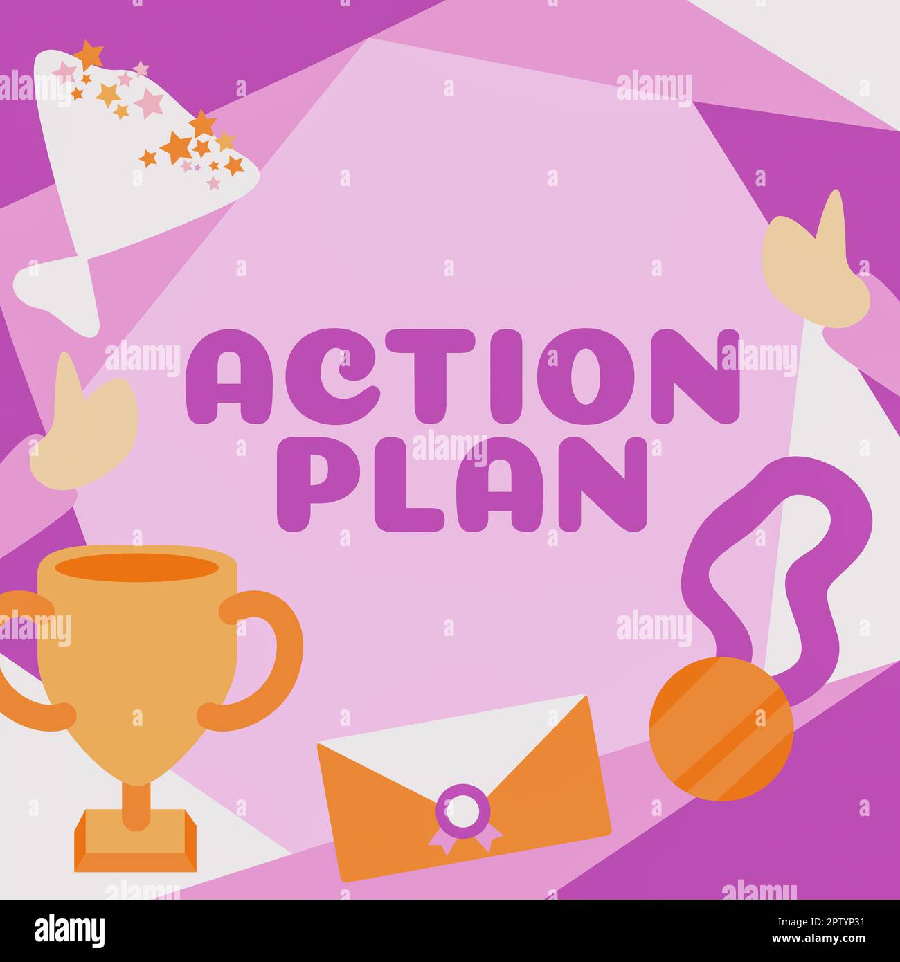 Hand writing sign Action Plan, Business approach list of things or ...