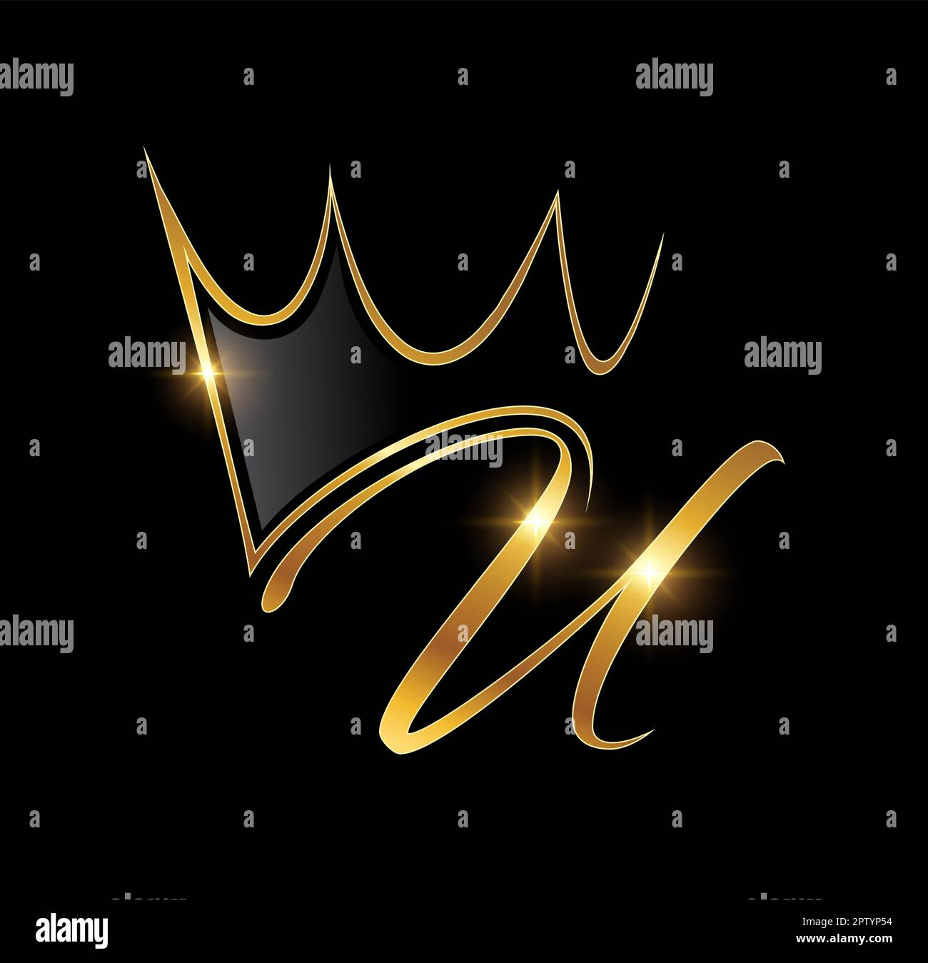 Initial u logo hi-res stock photography and images - Alamy