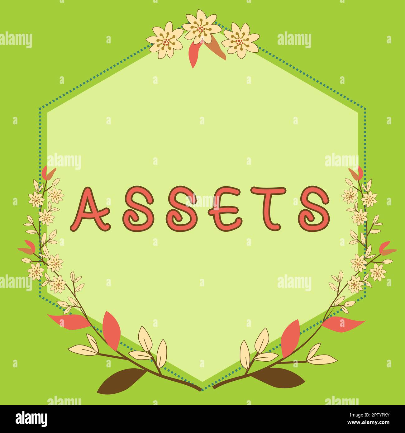 Inspiration showing sign Assets, Word for item of property owned by ...