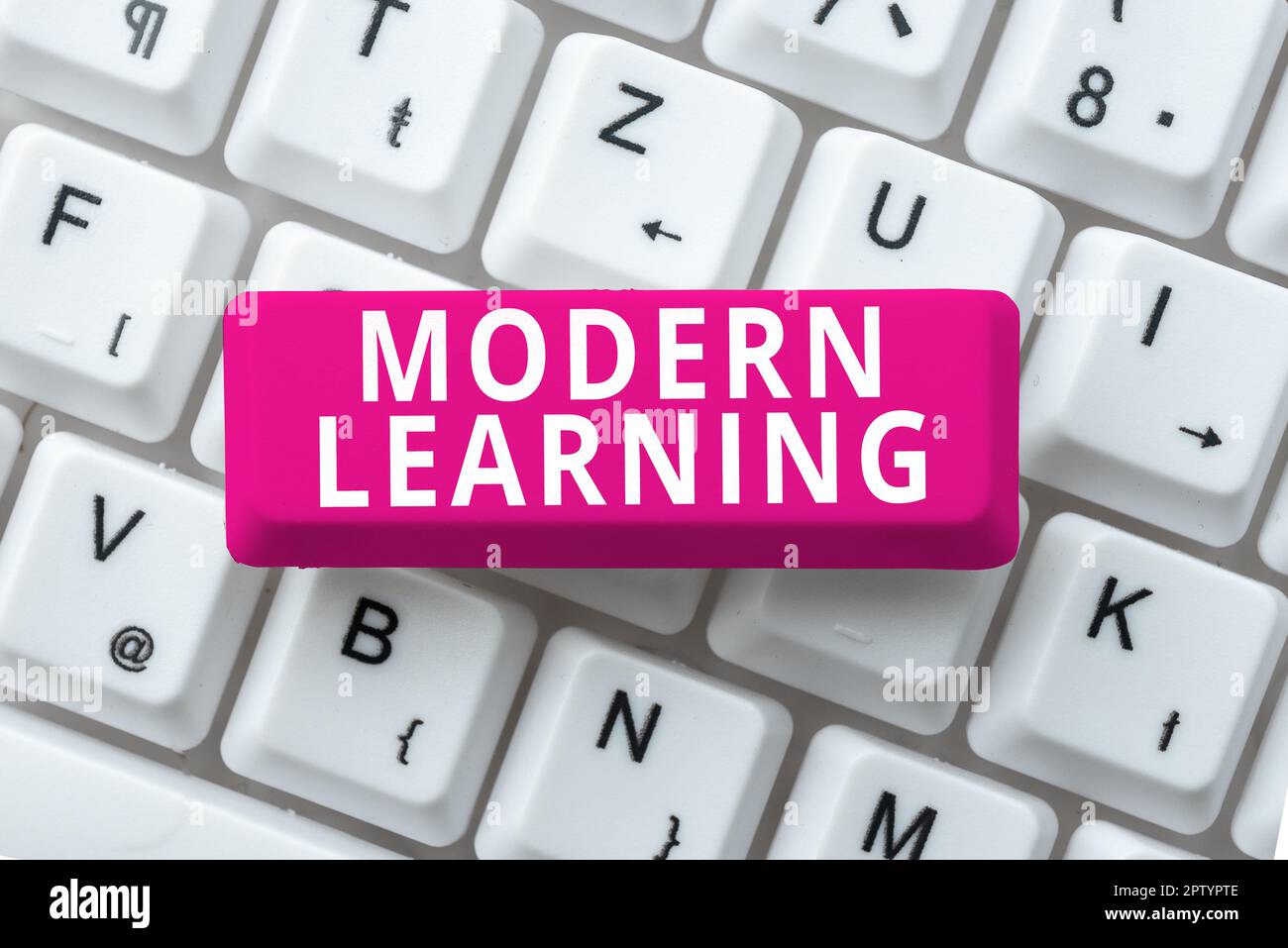 Handwriting text Modern Learning, Business idea flexible and agile ...