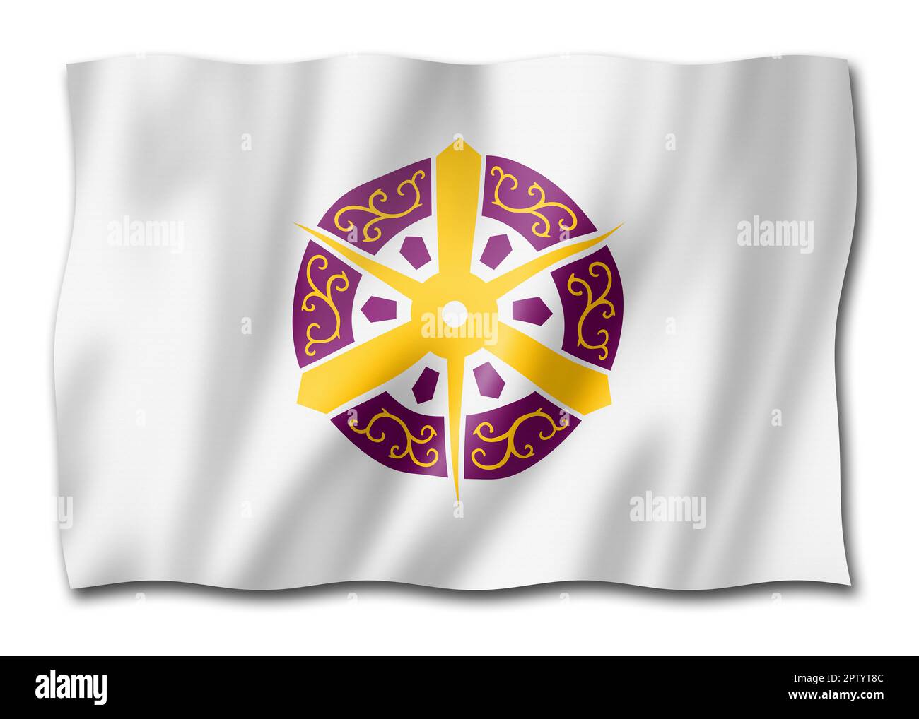 Kyoto flag Cut Out Stock Images & Pictures - Alamy