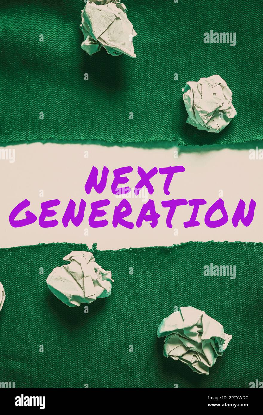 Inspiration showing sign Next Generation, Business approach product ...