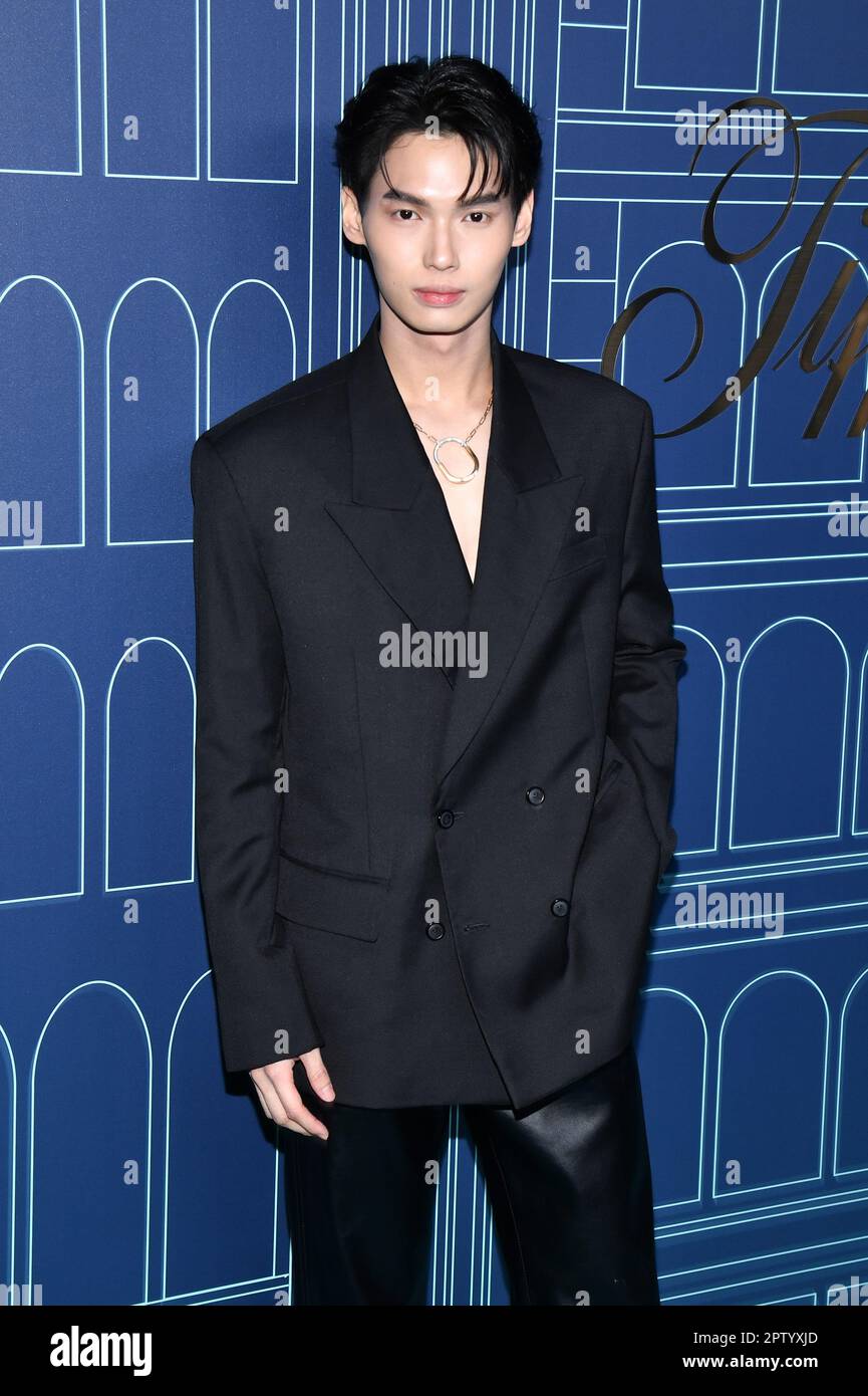 New York, USA. 27th Apr, 2023. Win Metawin walks the carpet as Tiffany ...