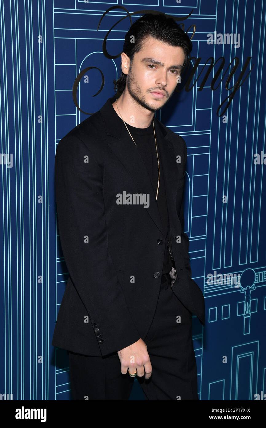 New York, USA. 27th Apr, 2023. Felix Mallard walks the carpet as ...