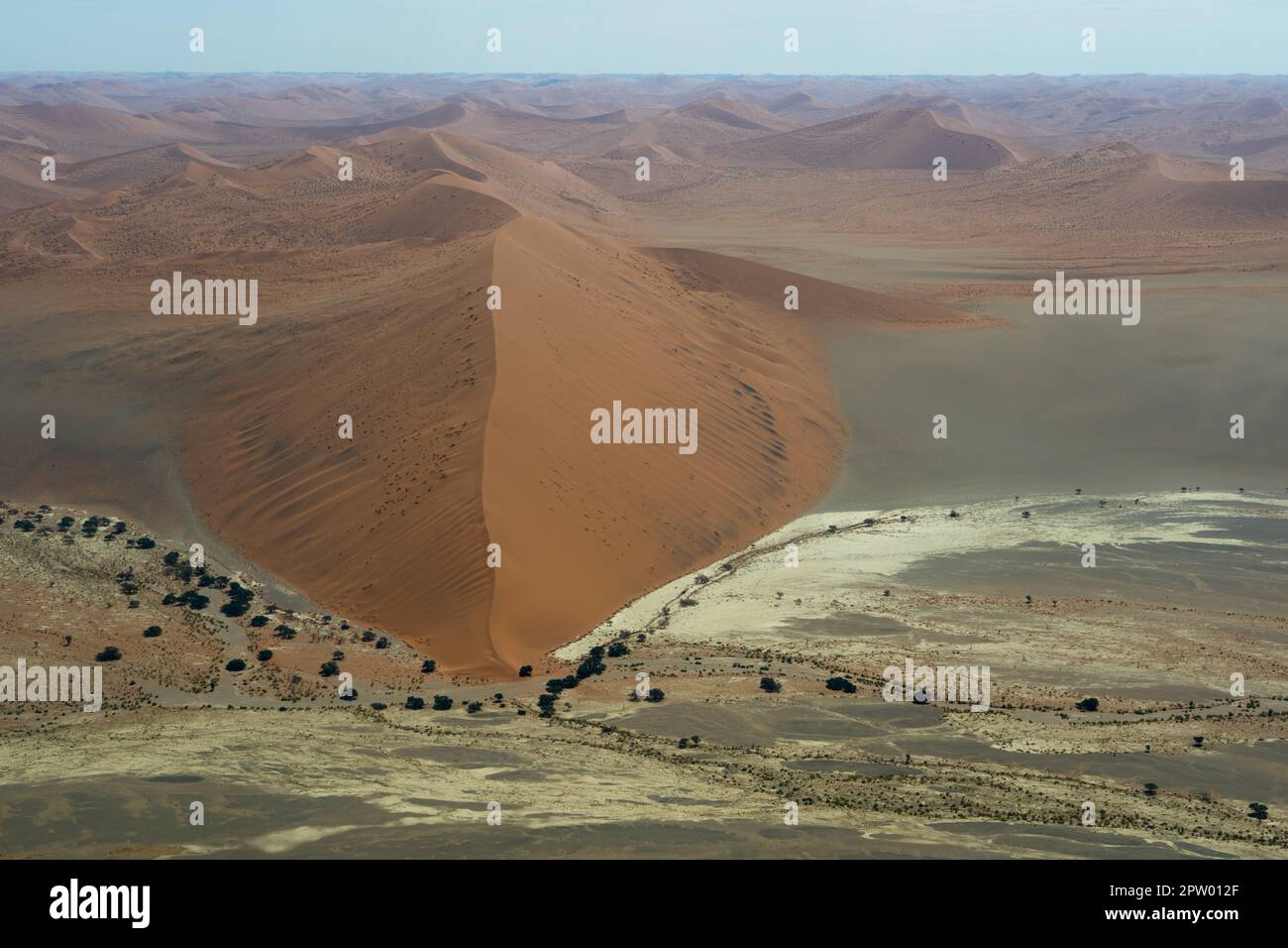 Aerial photograph of the dunes in Namibia Stock Photo - Alamy