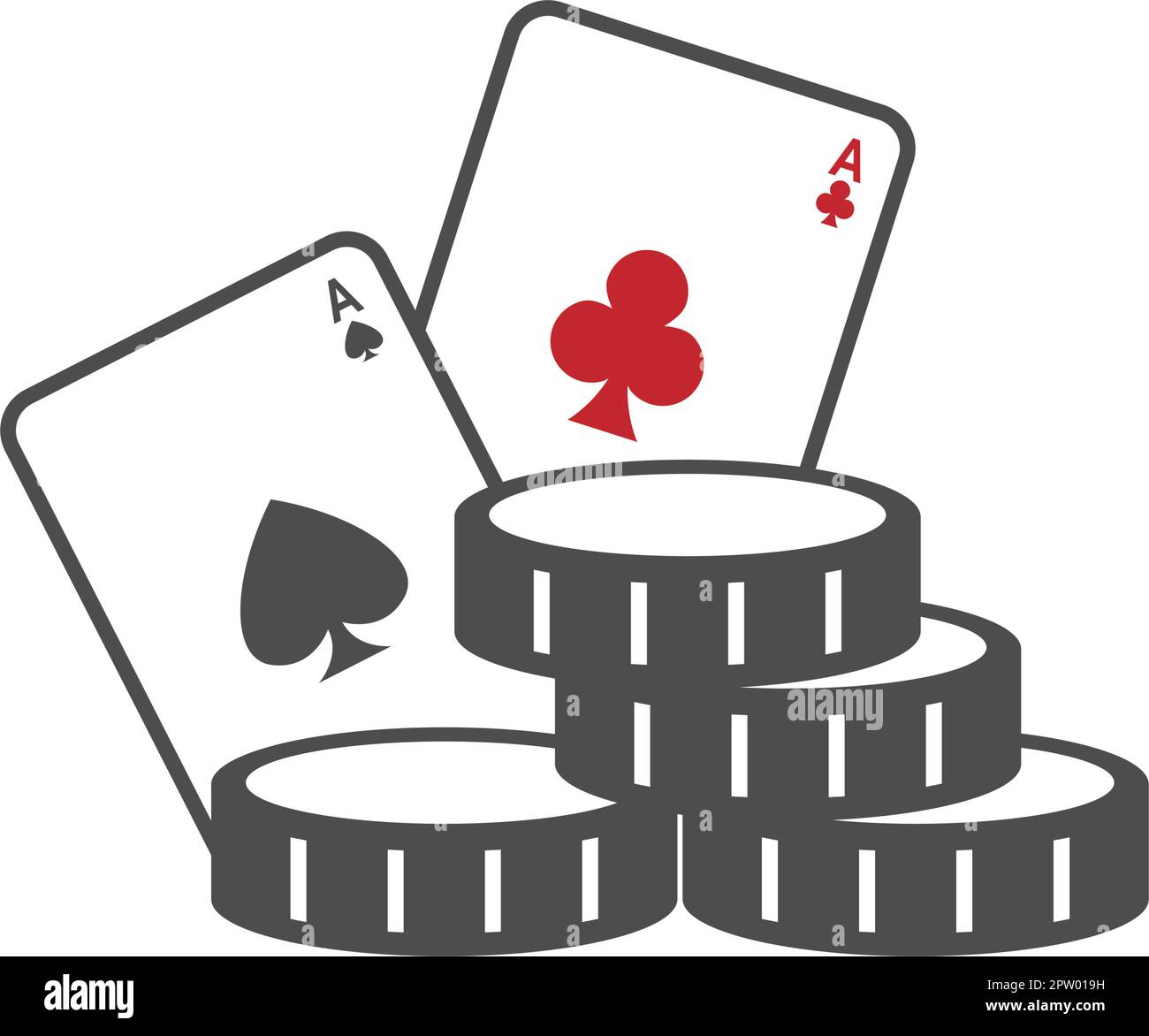 Gambling icon logo illustration Stock Vector Image & Art - Alamy