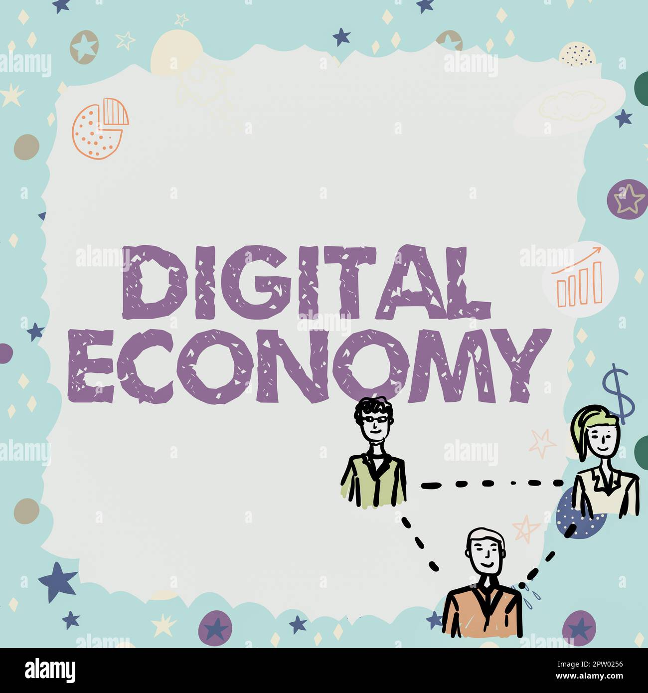 Inspiration showing sign Digital Economy, Internet Concept economic ...