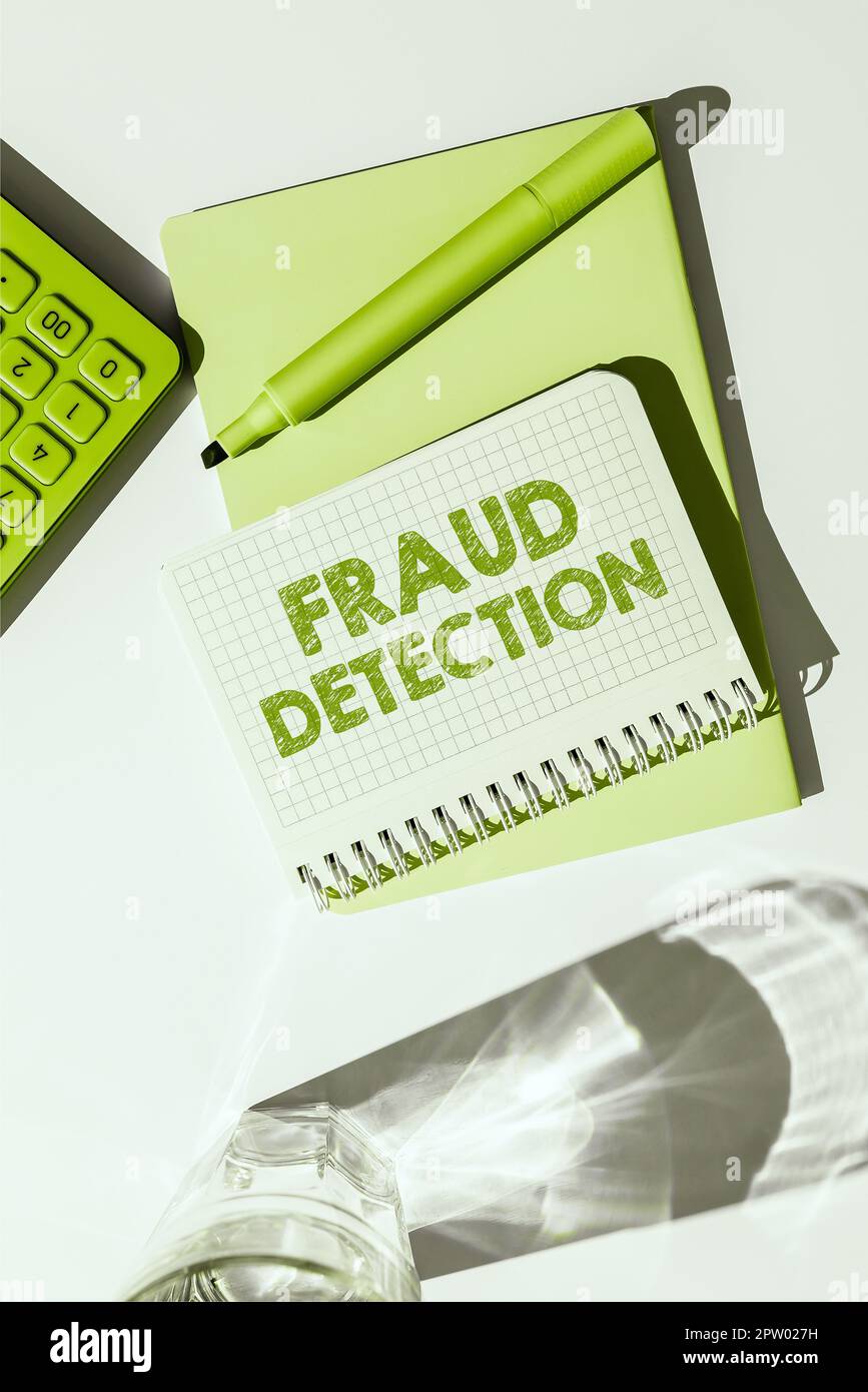 Inspiration showing sign Fraud Detection, Business overview ...