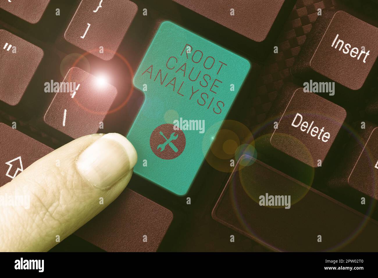 Text sign showing Root Cause Analysis, Business concept Method of ...